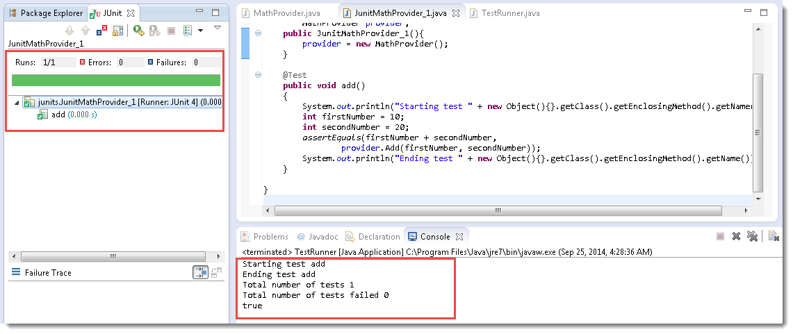 JUnit Test Runner